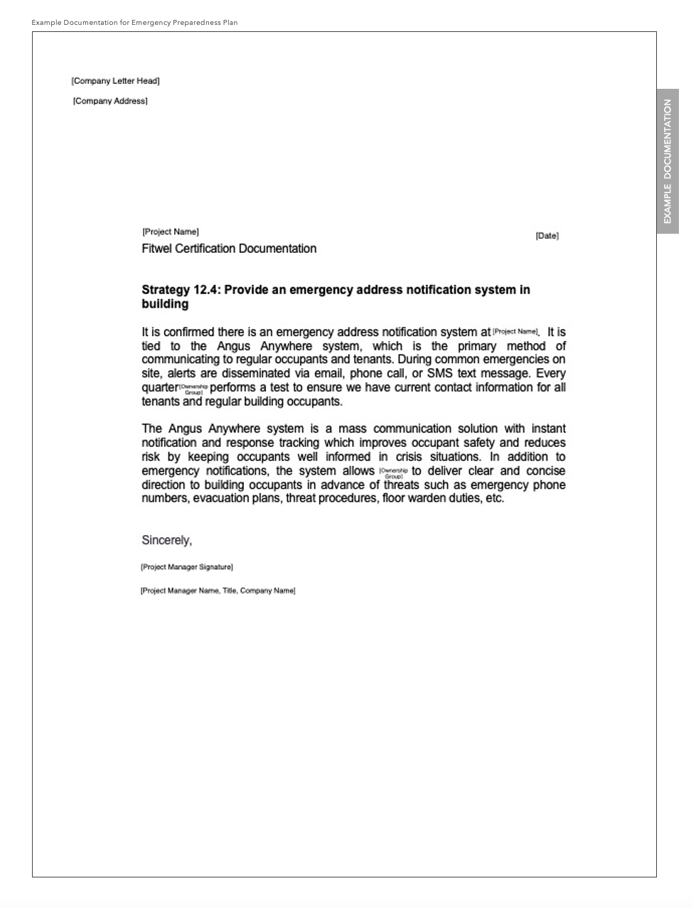 Emergency Preparedness Plan – Help Center